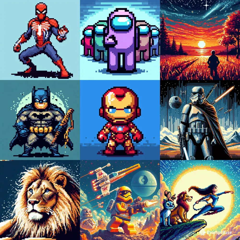 Amazing Pixel Art DALL·E Prompt | PromptBase