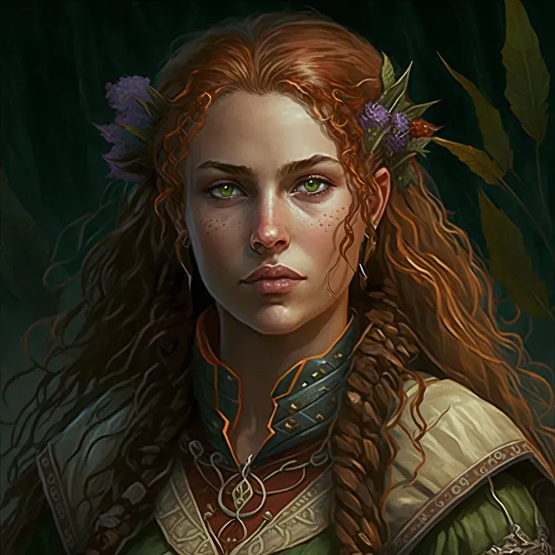 Baldurs Gate DND CRPG Character Portraits Midjourney Prompt | PromptBase