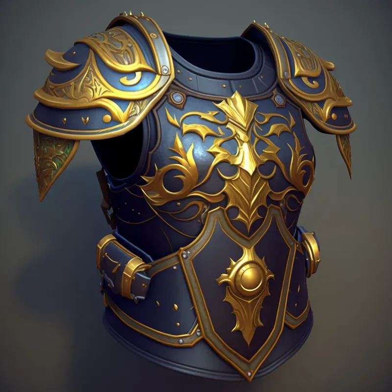 Video Game RPG Fantasy Armor Midjourney Prompt | PromptBase