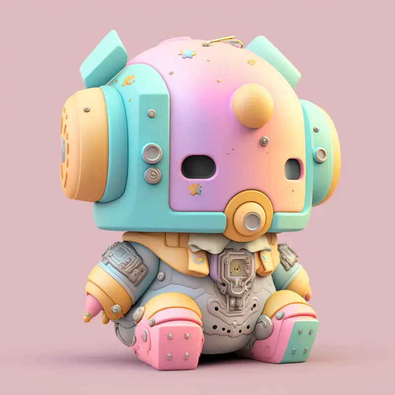 Cute Chibi Robots Midjourney Prompt | PromptBase