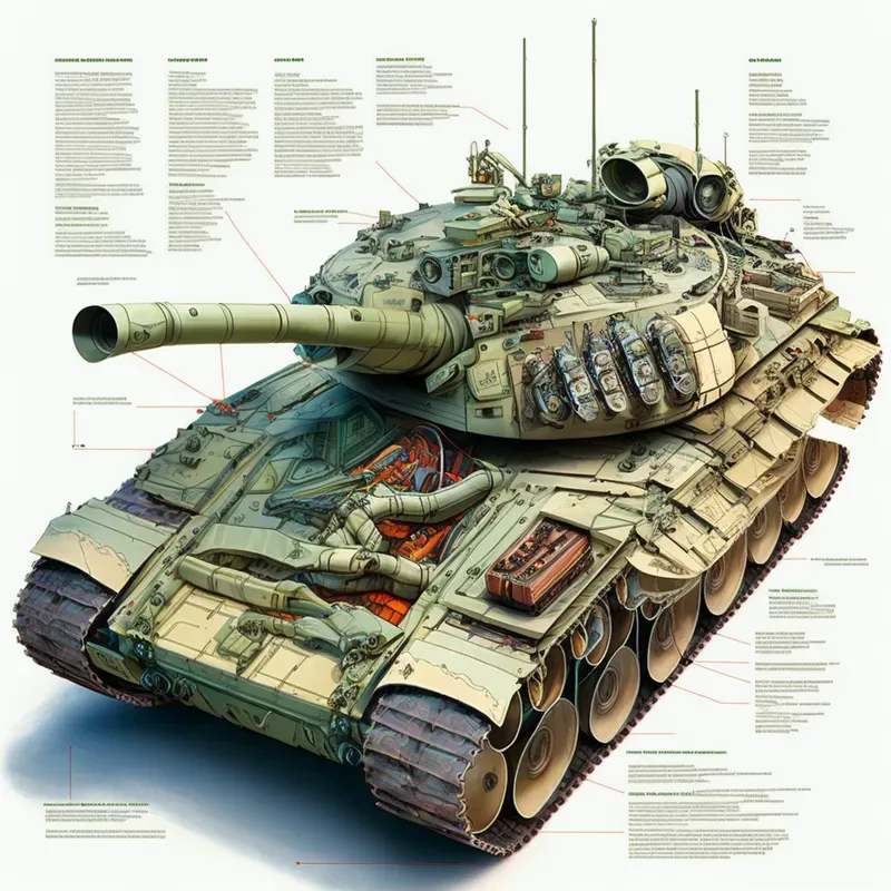 Military Vehicle Technical Manuals Midjourney Prompt | PromptBase