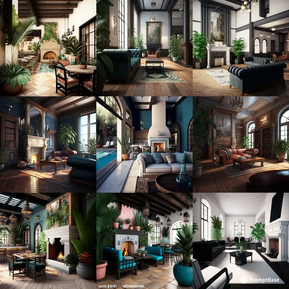 Perspective Architecture Design Renders Midjourney Prompt | PromptBase