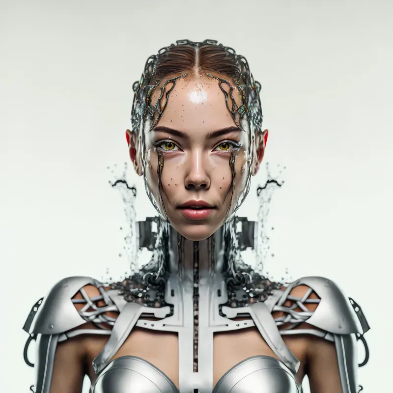 Ex Machinas And Cyborg Girls Collections Midjourney Prompt | PromptBase