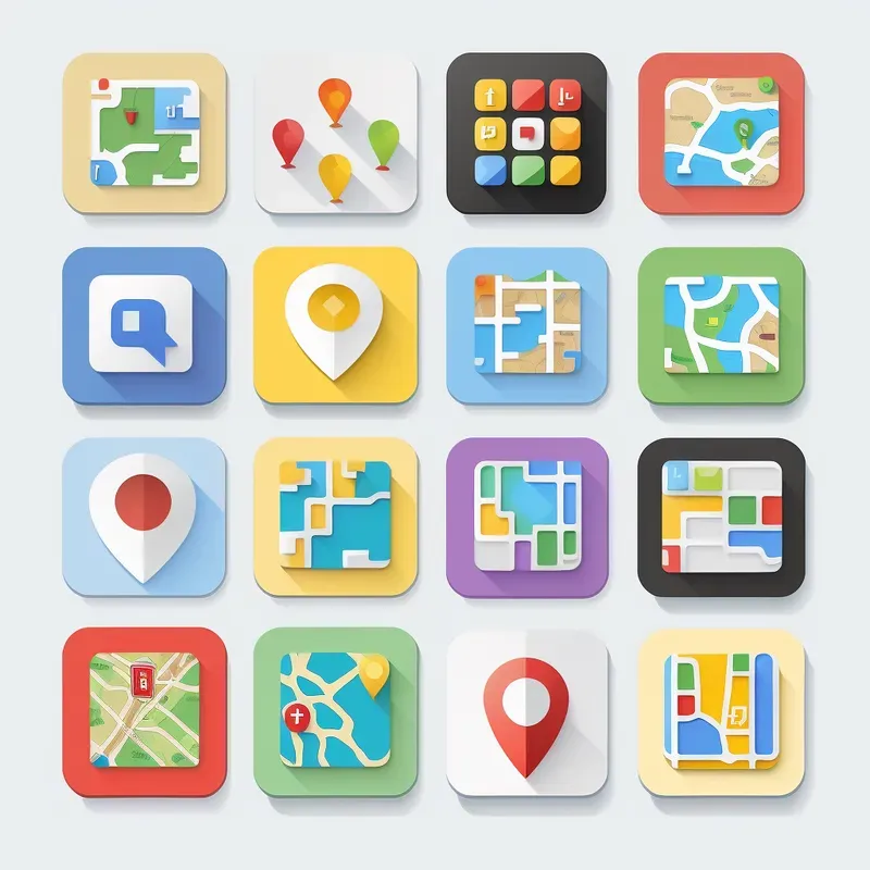Flat App Icon Sets Midjourney Prompt | PromptBase