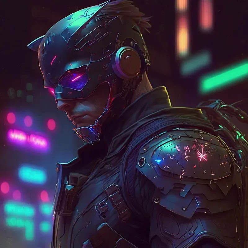 Cyberpunk Heroes Midjourney Prompt | PromptBase