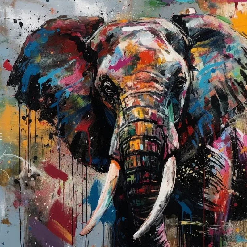 Abstract Art Midjourney Prompt | PromptBase