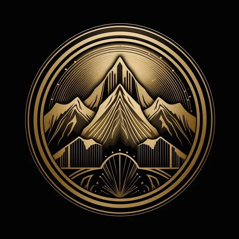 Goldish Logos Midjourney Prompt | PromptBase