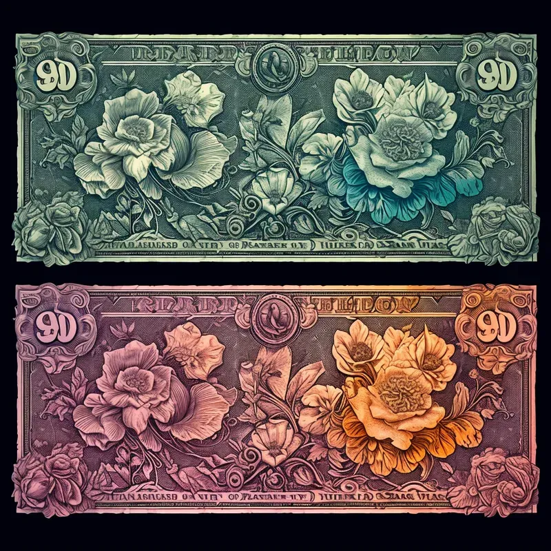 Vintage Banknote Designs Midjourney Prompt | PromptBase