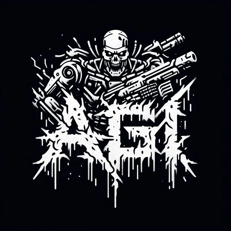 Custom Deathcore Logos DALL·E Prompt | PromptBase