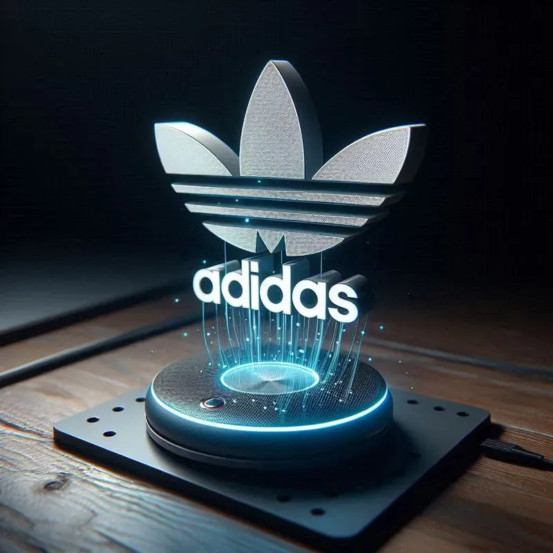 3D Levitating Logo Displays DALL·E Prompt | PromptBase