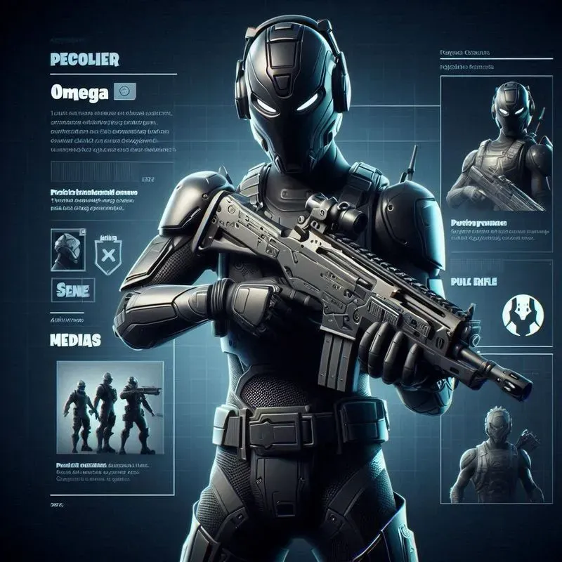 Fortnite Character Profile Stat Sheets DALL·E Prompt | PromptBase