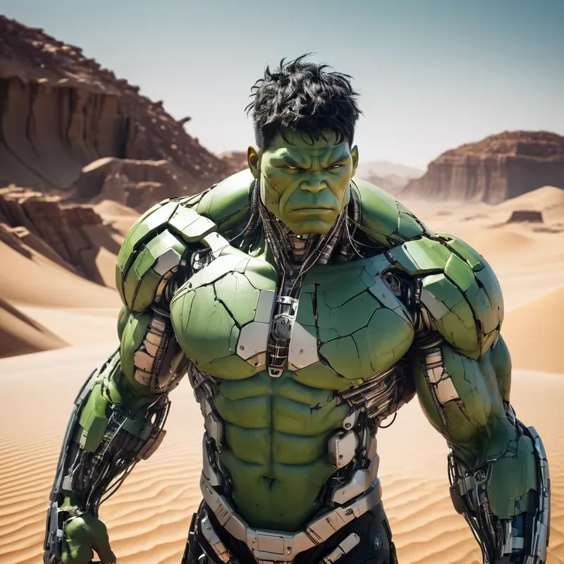 Cyborg Different Characters Stable Diffusion Prompt | PromptBase