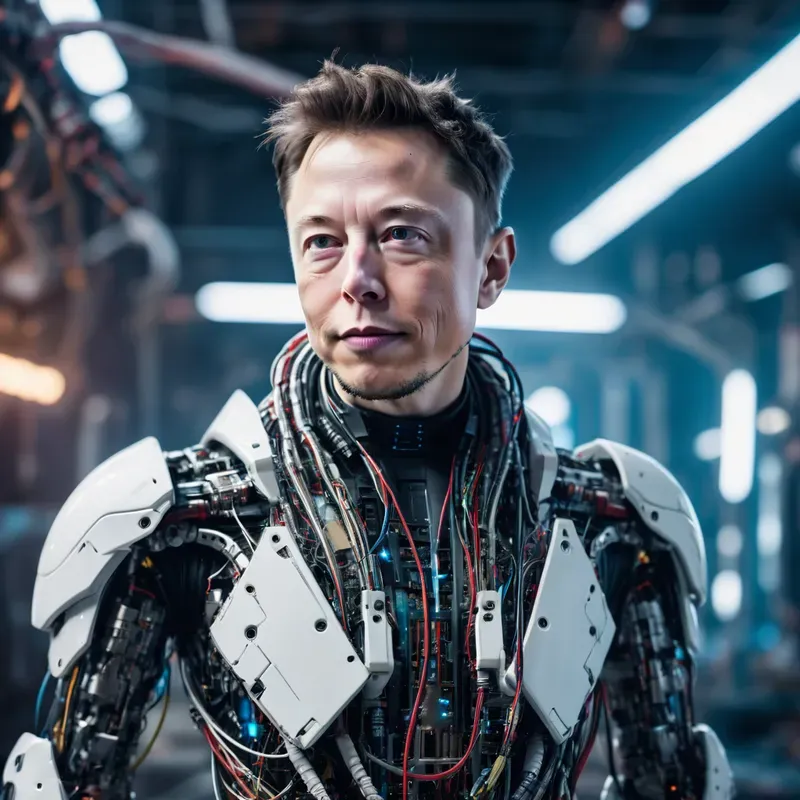 Cyborg Different Characters Stable Diffusion Prompt | PromptBase