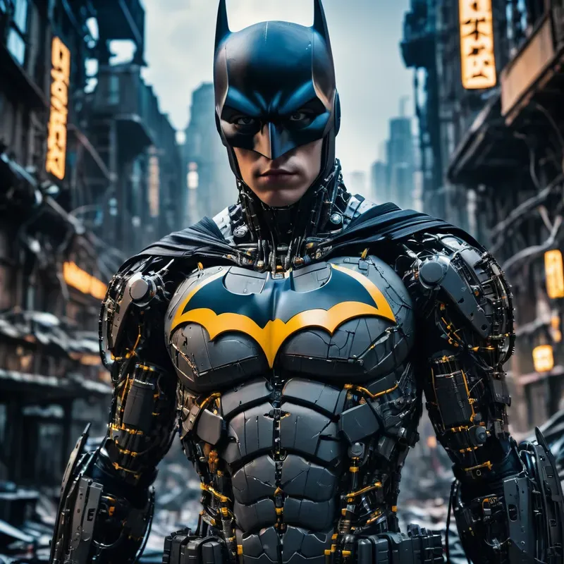 Cyborg Different Characters Stable Diffusion Prompt | PromptBase