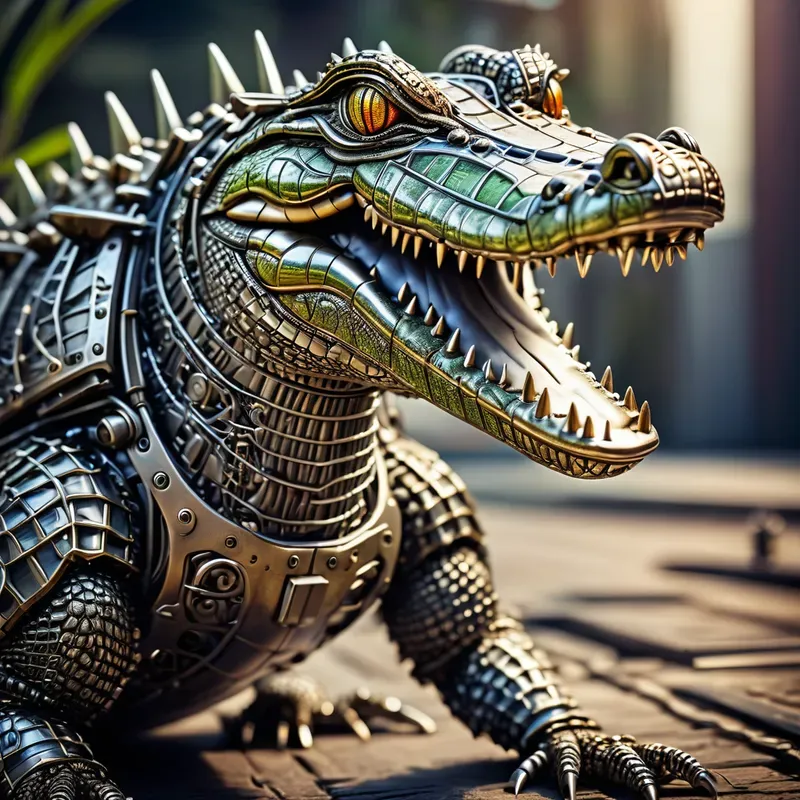 Cyborg Various Animals Stable Diffusion Prompt | PromptBase