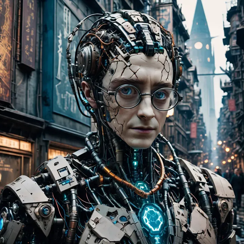 Various Cyborg Characters Stable Diffusion Prompt | PromptBase