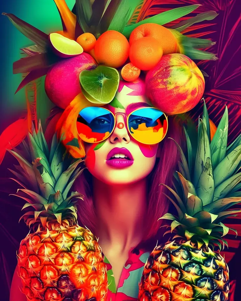 Psychedelic Funky Portraits Midjourney Prompt | PromptBase