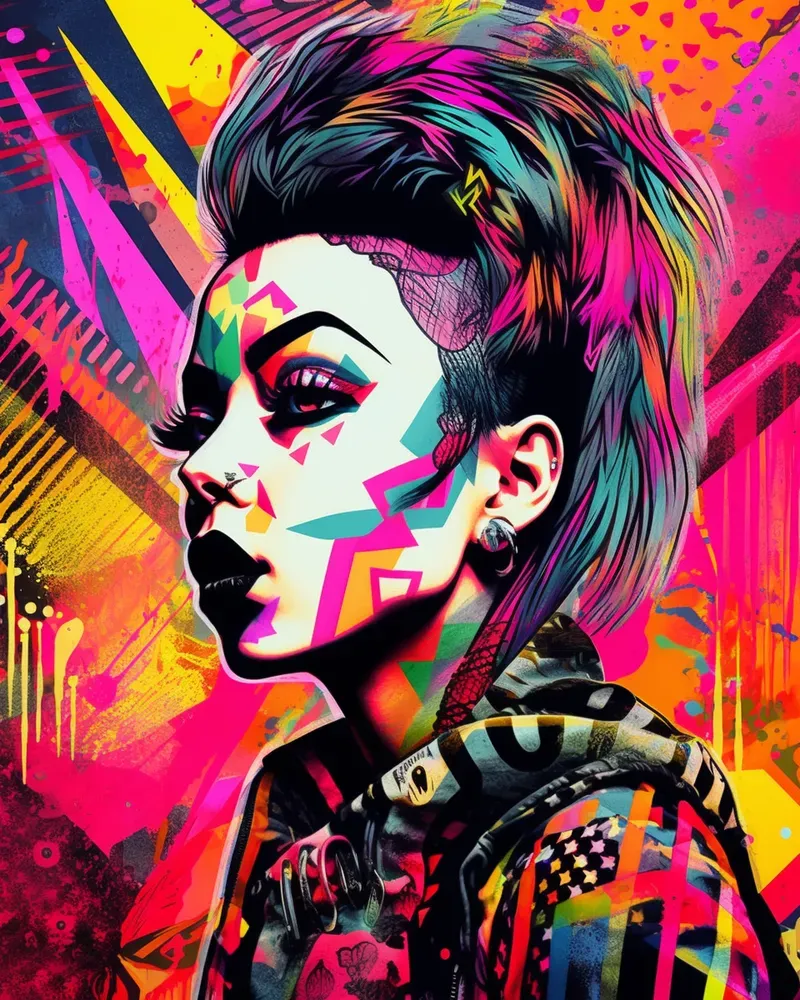 Psychedelic Funky Portraits Midjourney Prompt | PromptBase