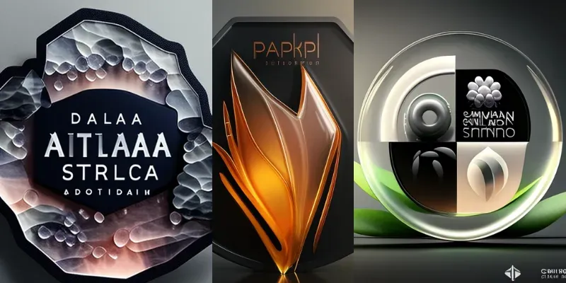 Translucent Logos Midjourney Prompt | PromptBase