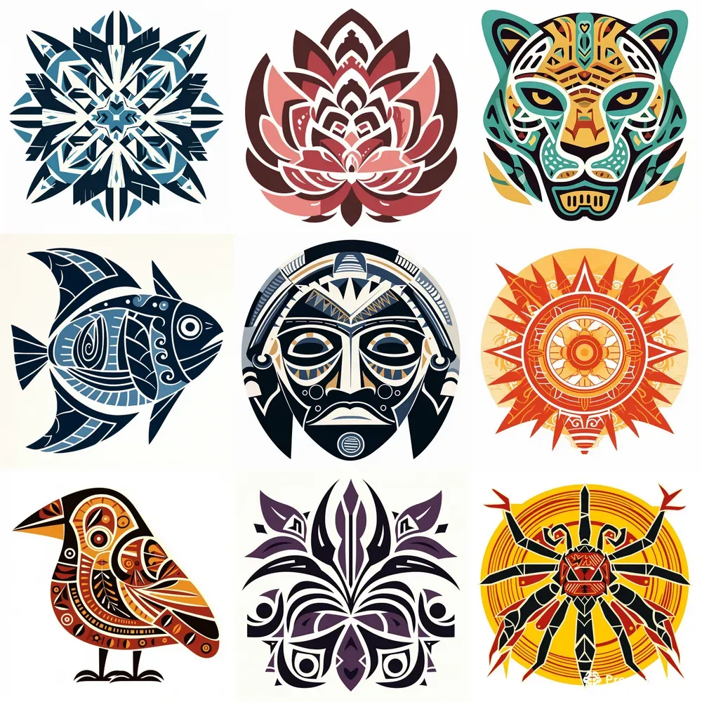 Detailed Aztec Designs Midjourney Prompt | PromptBase