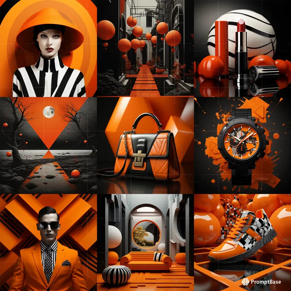 Geometric Vibrances Midjourney Prompt | PromptBase