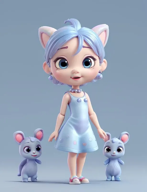 Cute Little Characters Midjourney Prompt | PromptBase