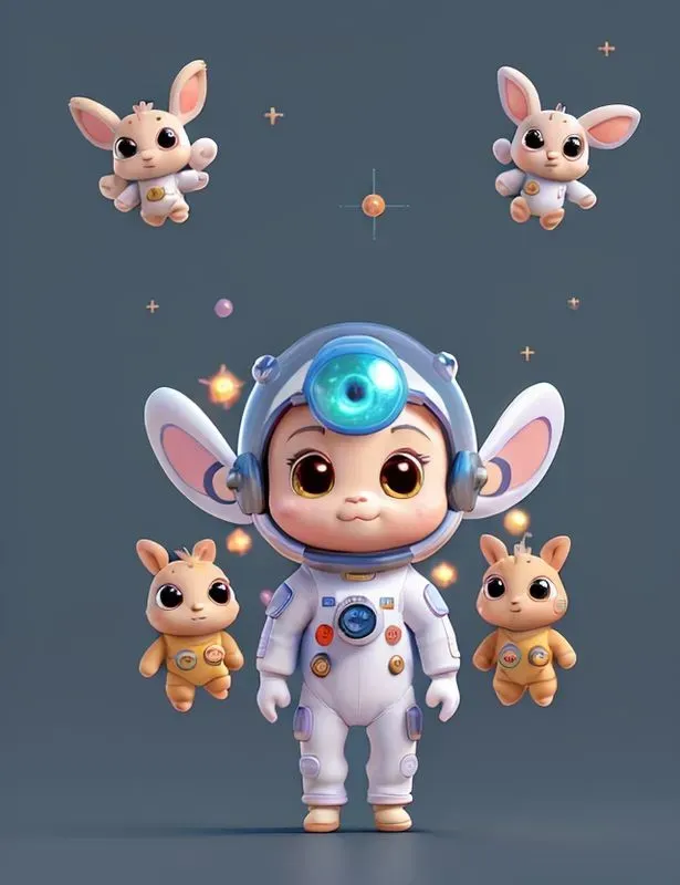 Cute Little Characters Midjourney Prompt | PromptBase