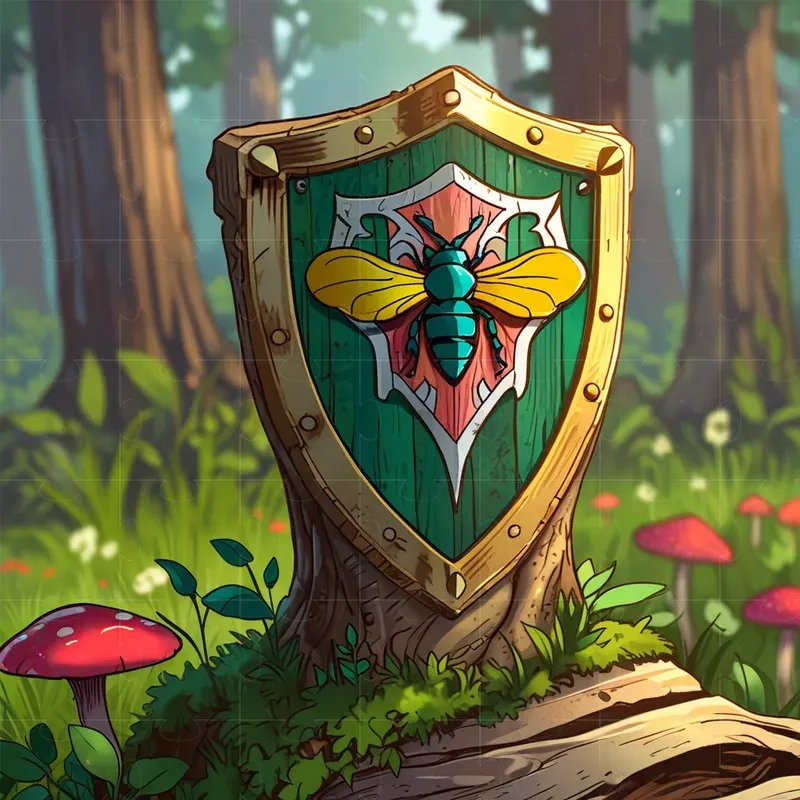 Mystical Forest Shields Leonardo Ai Prompt | PromptBase