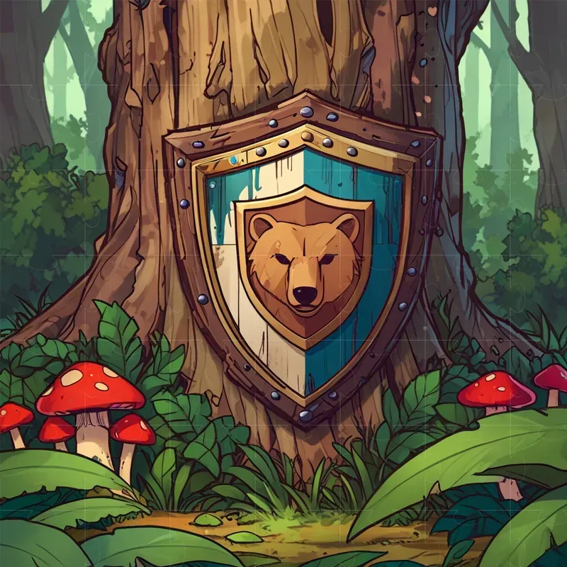 Mystical Forest Shields Leonardo Ai Prompt | PromptBase