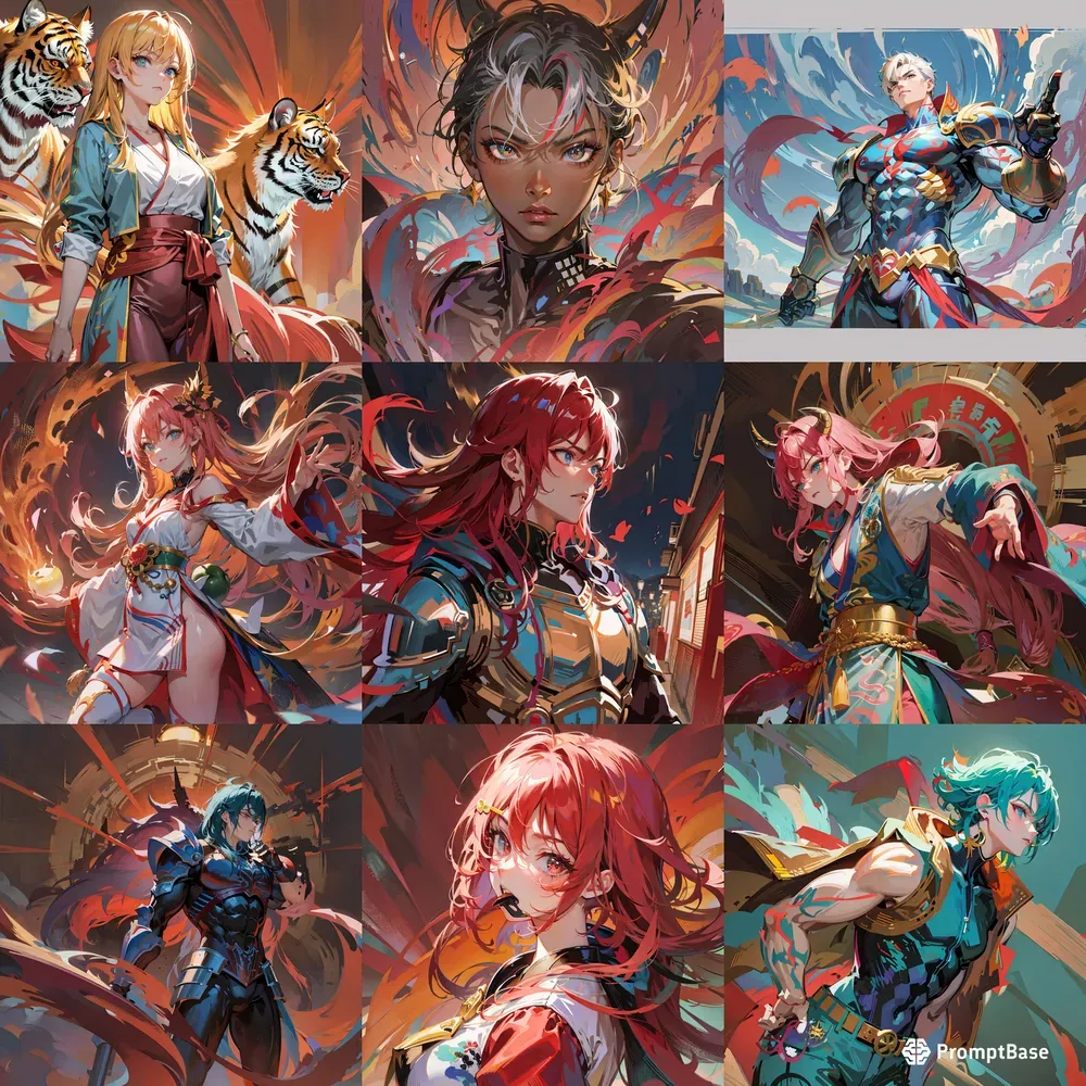 Random Anime Characters Leonardo Ai Prompt | PromptBase