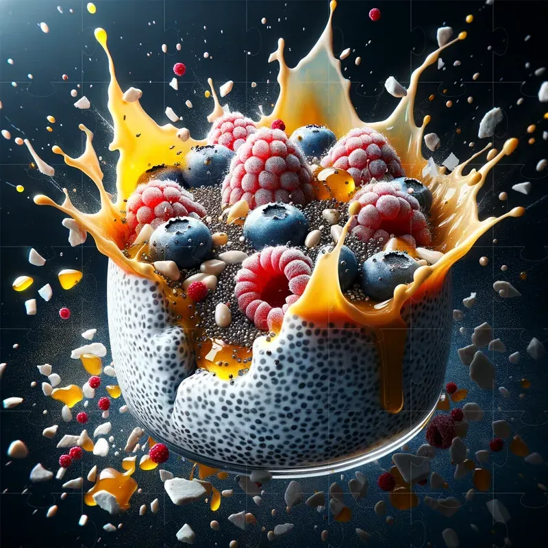 Incredible Exploding Food DALL·E Prompt | PromptBase