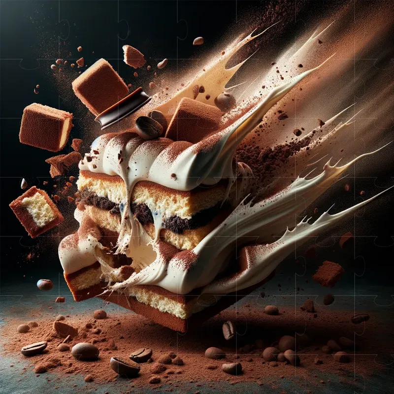 Incredible Exploding Food DALL·E Prompt | PromptBase