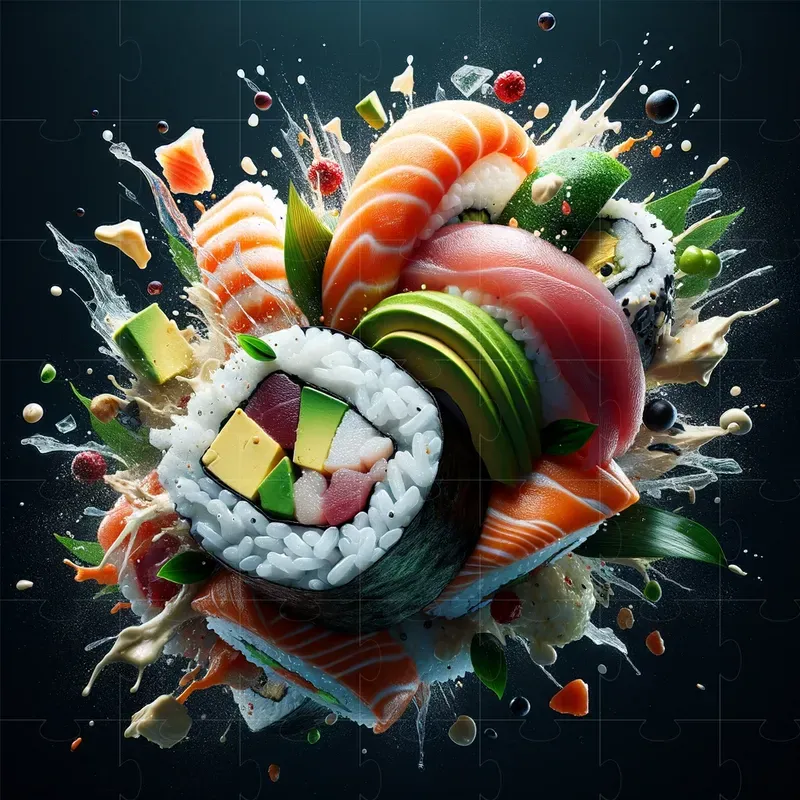 Incredible Exploding Food DALL·E Prompt | PromptBase