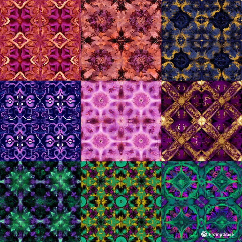 Symbolic Patterns Midjourney Prompt | PromptBase