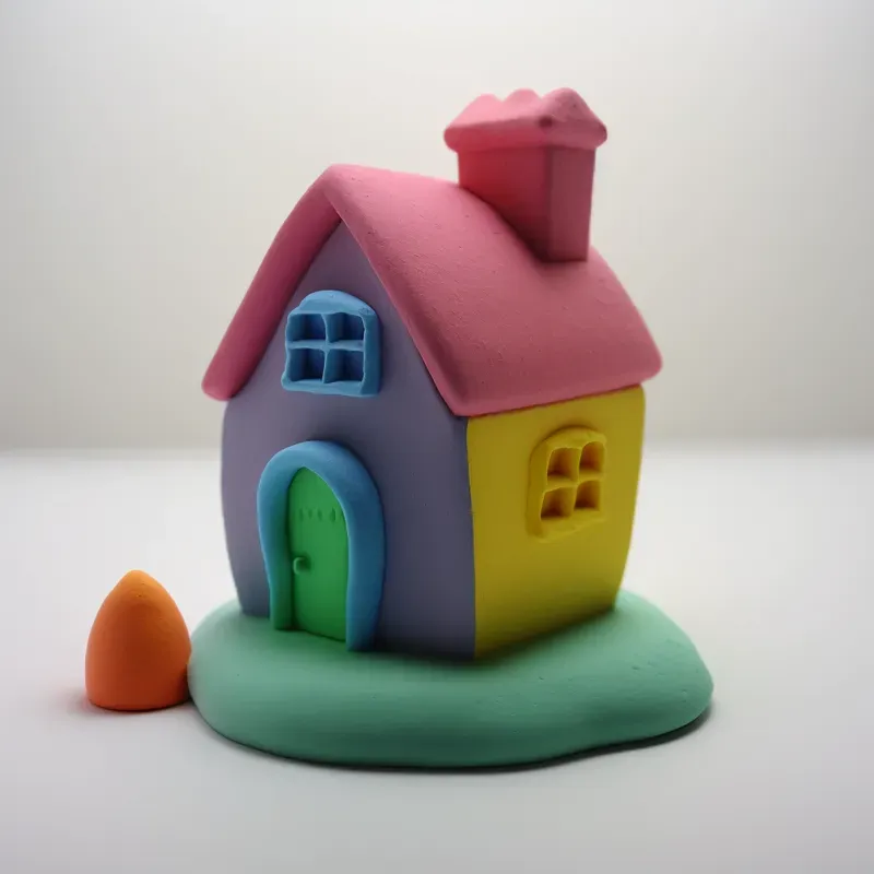 Plasticine Art Simple Creations Midjourney Prompt | PromptBase