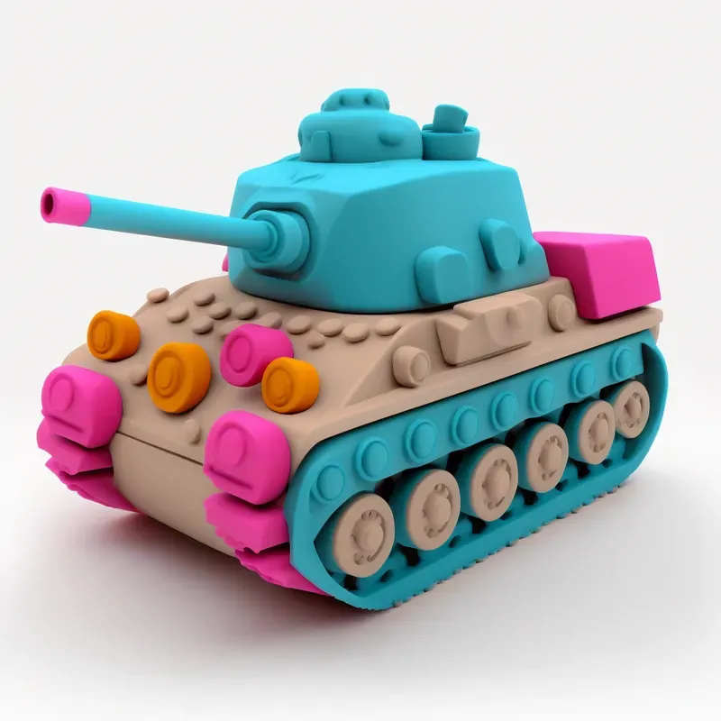 Plasticine Art Simple Creations Midjourney Prompt | PromptBase