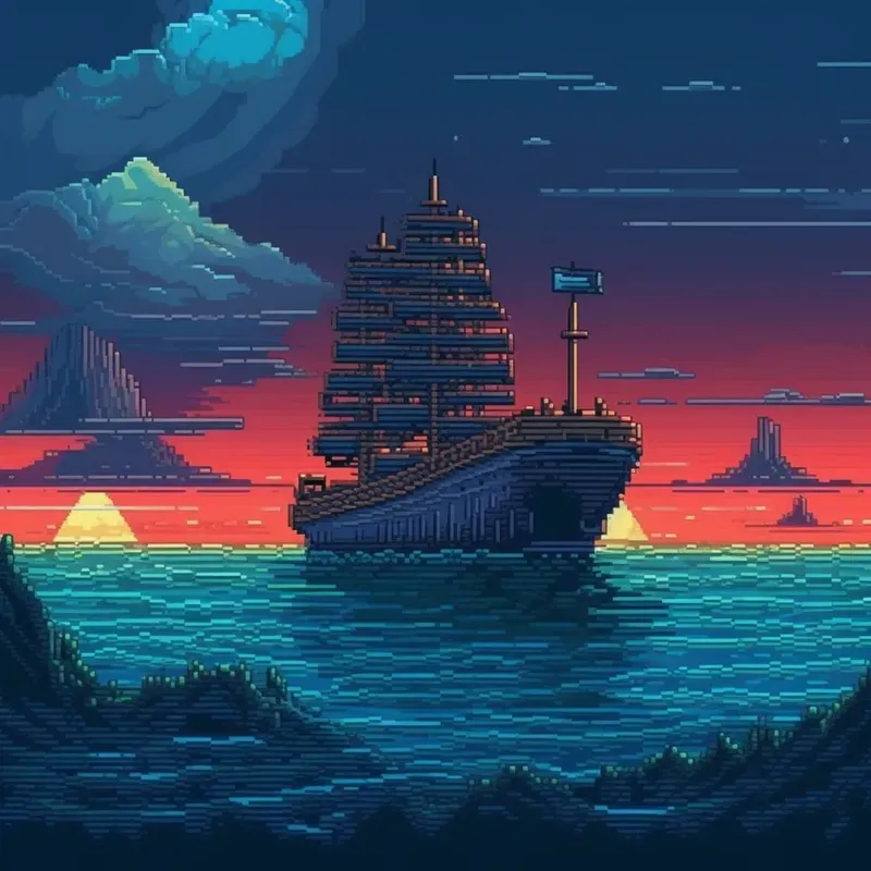 8 Bit Retro Game Graphics Midjourney Prompt | PromptBase