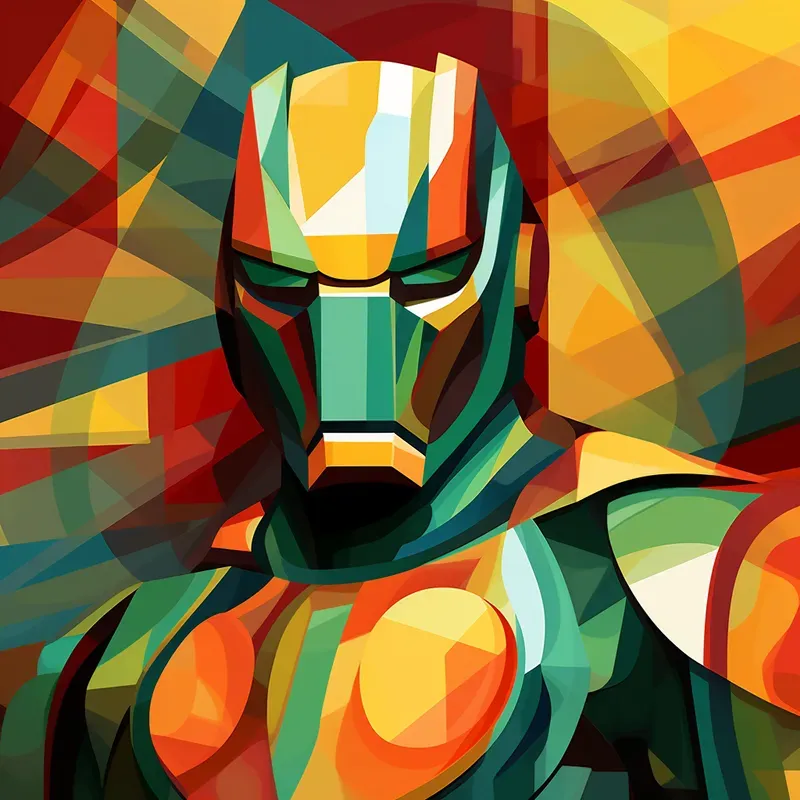 Cubist Futurist Portraits Abstract Backgrounds Midjourney Prompt ...