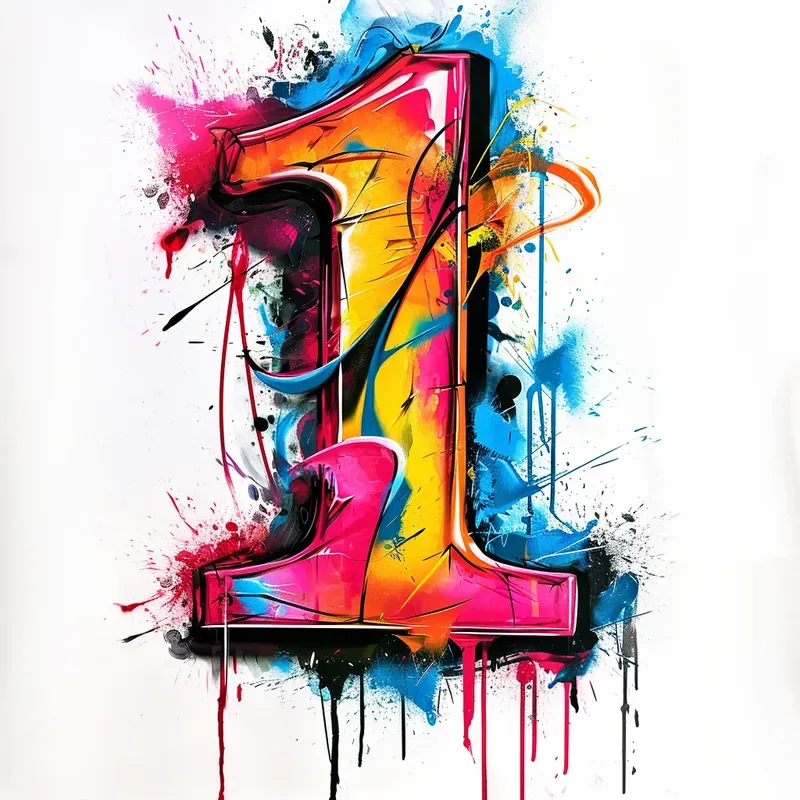 Alphabet Text Graffiti Letters And Numbers Midjourney Prompt | PromptBase