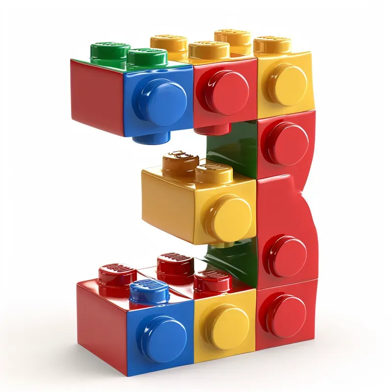 Alphabet Text Lego Bricks Letters Numbers Midjourney Prompt | PromptBase