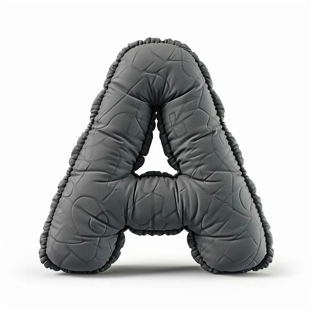 Alphabet Text Cushions Letters And Numbers Midjourney Prompt | PromptBase