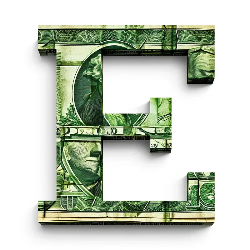 Alphabet Text Money Letters And Numbers Midjourney Prompt | PromptBase