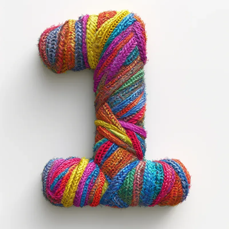 Alphabet Text Woolen Letters And Numbers Midjourney Prompt | PromptBase