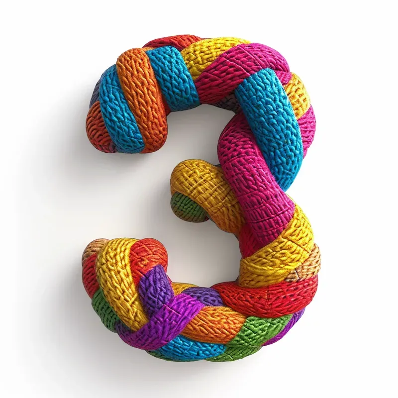 Alphabet Text Woolen Letters And Numbers Midjourney Prompt | PromptBase