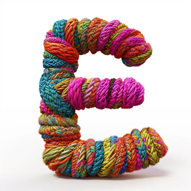 Alphabet Text Woolen Letters And Numbers Midjourney Prompt | PromptBase
