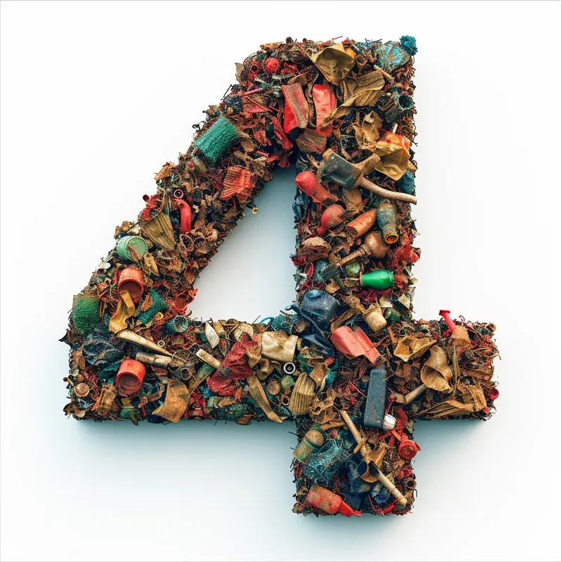 Alphabet Text Garbage Letters Numbers Midjourney Prompt | PromptBase