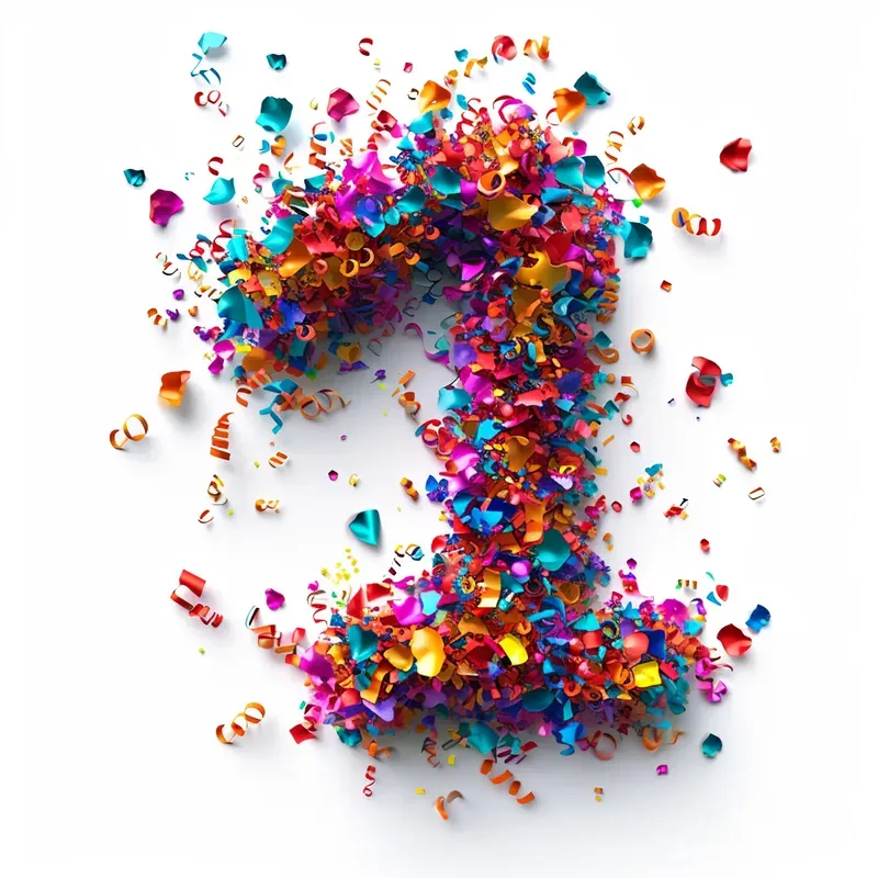 Alphabet Text Carnival Confetti Letters Midjourney Prompt | PromptBase