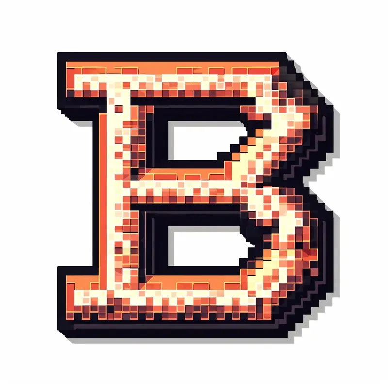 Alphabet Text Pixel Art Letters Numbers Midjourney Prompt | PromptBase