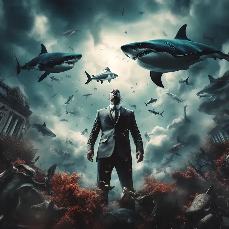 Illustration Surreal Horror Style Midjourney Prompt | PromptBase