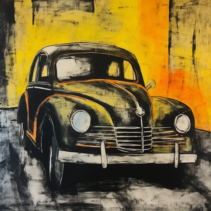 Paintings In Style Symbolism Expressionism Midjourney Prompt | PromptBase